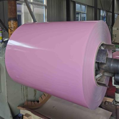 China Alloy 3003 0.8mm Prepainted Aluminum Coil for Curtain Sliding Track for sale