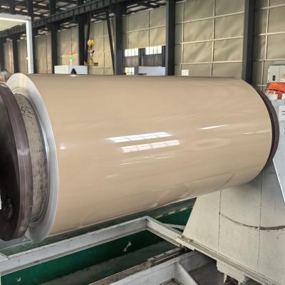 China Alloy 5052 0.65mm Prepainted Aluminium Coil for Lighting Fixture Supports for sale