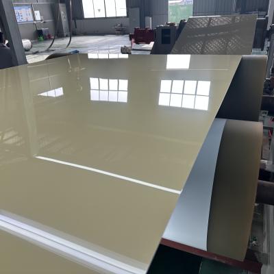 China For Patio Cover 1.00mm Thick Alloy 3105 H24 22 Gauge White Color High Impact Pre-Painted Aluminium Coil With Pvdf Paint for sale