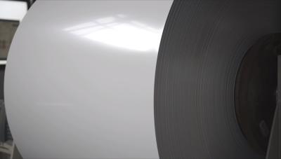 중국 흰색/흰색 RAL 9010 색상 - 홈통 또는 수직홈통 제작용 코일 3105 H44 코팅 알루미늄 시트 판매용