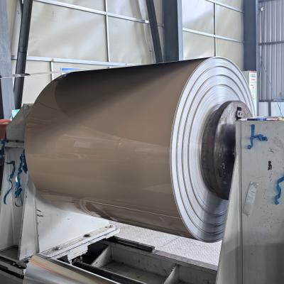 China Alloy 3003 0.3mm Color Coated Aluminium Coil for Generator Plate Bracket for sale