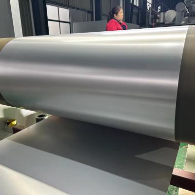 China Alloy 3105 PPG Kynar PVDF Matte Grey Ral 7046 Color Pre-Painted Aluminum Coil With 0.05
