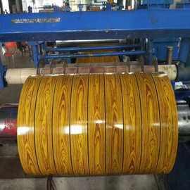 China AA3105 H24 Woodgrain Surface 0.76mm Thickness Color Coated Aluminum Coil for Door and Decoration for sale