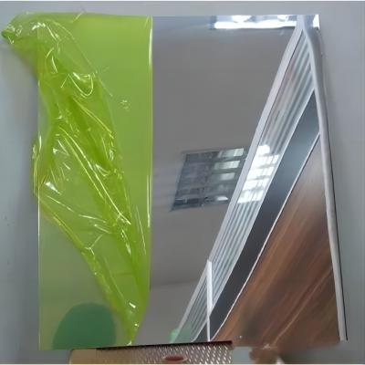 China Bright and Lightweight Aluminum Mirror Sheet Providing Excellent Corrosion Resistance and Visual Appeal for Various Uses for sale