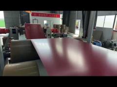Alloy AA1050 Pre Painted Aluminium With Impact Resistance 30-2500 mm Width