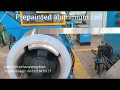 Foglio di alluminio rivestito di colore