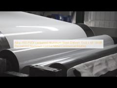 Alloy 3105 PVDF Lacquered Aluminum Sheet 0.96mm Thick x 48'' Width Pre-painted Aluminum Coil For Metal Commercial Roofing