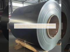 Aluminum Alloy 5052 Aluminum Coil (1.0mm, Customizable Width, Black PE Coating) for Car Interior Panels