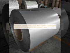 Aluminum Alloy 5052 Aluminum Plate (2.0mm, Customizable Width, Silver-Gray Anodized) for Radiator Cover