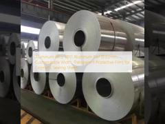 Aluminum Alloy 8011 Aluminum Foil (0.02mm, Customizable Width, Transparent Protective Film) for Cosmetic Sealing Sheets