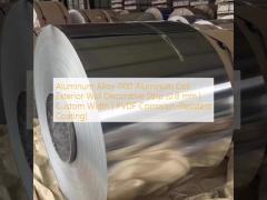 Aluminum Alloy 1100 Aluminum Coil Exterior Wall Decorative Strip (0.8 mm | Custom Width | PVDF Corrosion-Resistant Coating)