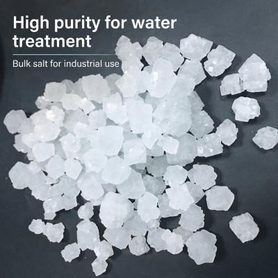China White Crystalline Bulk Industrial Salt For Textile Dyeing And Water Treatment for sale