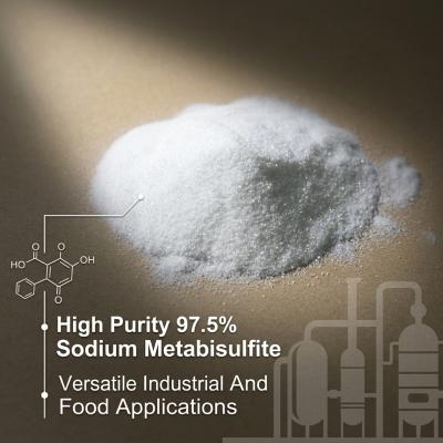 China Sodium Metabisulfite Powder SO2 ≥65% Food Preservative E223 CAS Number 7681-57-4 for sale