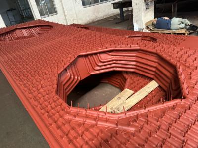 Cina Distribuzione ottimale del calore dell'acqua con parete tubolare a membrana di caldaia per saldatura ad arco sommerso in vendita