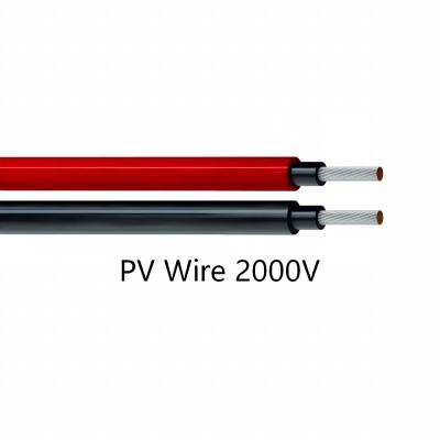 China UL 4703 2000V UV Resistant PV Cable Multi Core Single Core Direct Current for sale