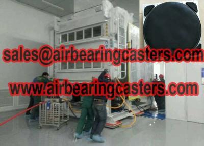 China Air bearing movers features and applications for sale
