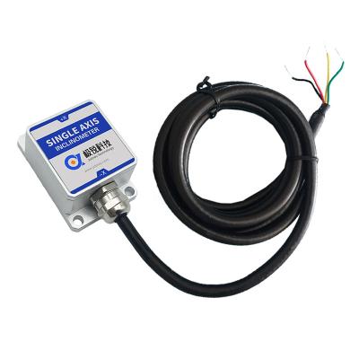 China Single Axis Inclinometer Digital Output RS232 RS485 TTL Uniaxial Tilt Sensor MEMS Clinometer CAN CANBUS CANopen for sale