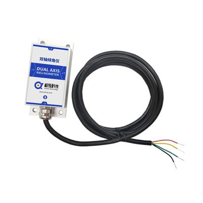 China Dual Axis Tilt Switch Sensor Inclinometer Relay Switch or Voltage Switch Output Two Axis Inclination Switch for sale
