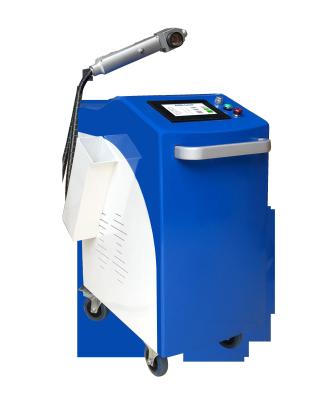 China 60W High Energy Pulsed Metal Laser Cleaning Machine Focusing On Object Surface for sale