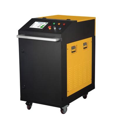 China Hand-held 200W Metal Laser Cleaning Machine For Metal Steel With Water Cooling for sale
