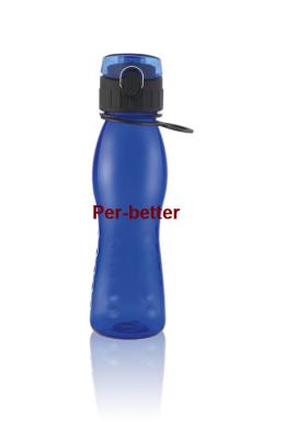 China plastic water bottle with lockable cap for sale