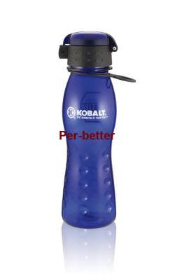 China plastic water bottle with Bouncing cap for sale