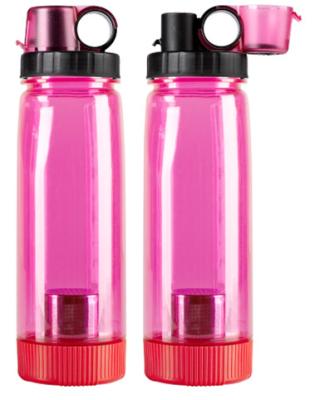 China tritan water bottle with strainer for sale