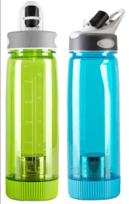 China tritan water bottle with strainer- Made of durable Eastman TritanTM for sale