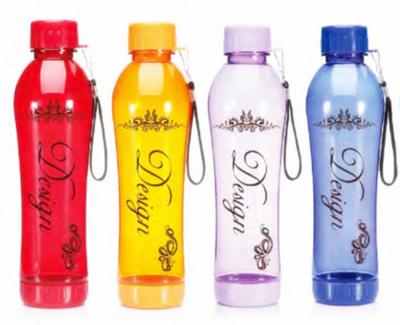 China colorful Tritan water bottle with a handle/BPA FREE bottle for sale