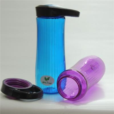 China tritan water bottle with special cap for sale