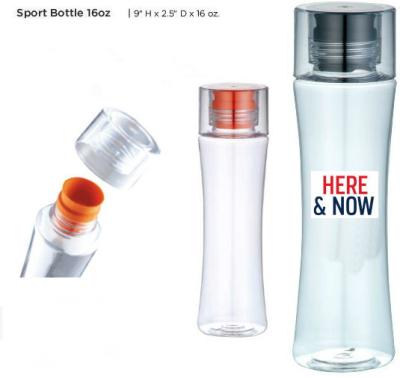 China 500ml tritan water bottle with silicone mouth for sale
