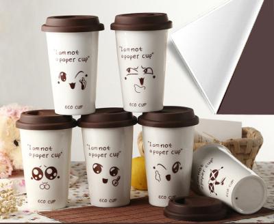 China Ceramic Expresion Mug,Porcelain expression mug for sale