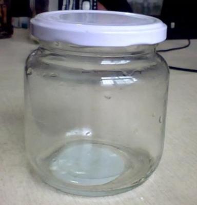 China 400ml glass jars with screw cap for sale