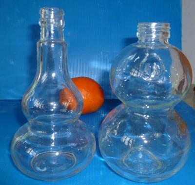 China gourd shape liquor glass bottle for sale