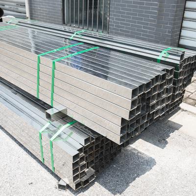 Cina Tubatura saldata flessibile vuota di acciaio inossidabile 304 con forma rettangolare del quadrato rotondo in vendita