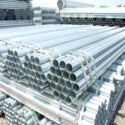 China Astm A500 Grade Steel Galvanized Pipe Tube 5 Inch 10 Inch 32mm Schedule 40 for sale