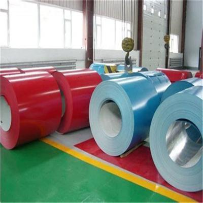 China PPGI Galvanized Color Coated Steel Coil For Roofing Sheet DX53D 275g / M2 for sale