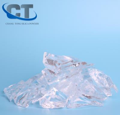 China addidas shoes material crystalline fused silica lump for adhesives and sealants for sale
