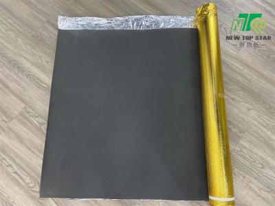China Moisture Proof Acoustic Floor Underlayment EVA Noise Reduction Underlay With Golden Film for sale