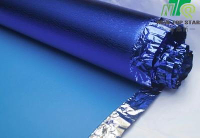 China 3mm EVA Foam Underlayment Noise Reduction super com o filme de alumínio azul à venda