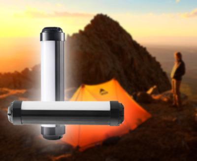 China Black Middle Rechargeable Powerbank Magnet Work Hurricane Earthquake Emergency Lamp Outdoor Gear Fishing Camping Light for sale