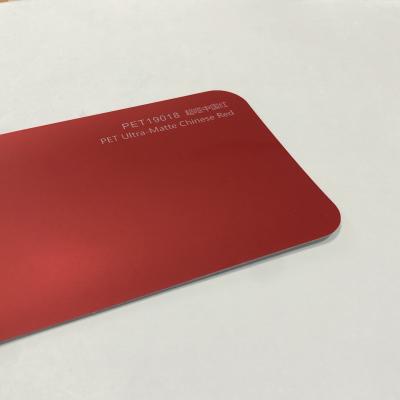 China TPU Ppf Color Wrap Easy Cleaning Matte Chinese Red Car Wrap Customize Dry Apply for sale