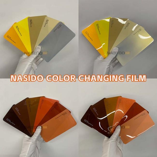 Close-up of TPU film texture and quality