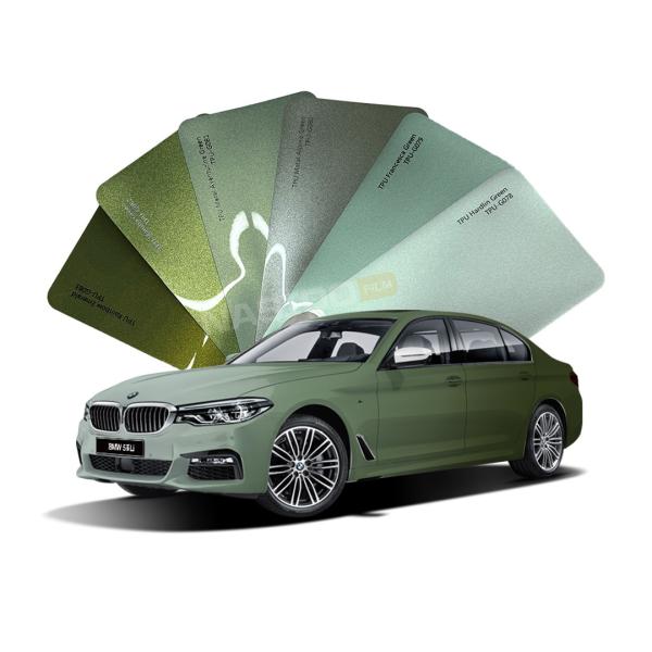 Quality Infrared Proof Green Series Car Color Changing FilmFor Car Body Nasido Film for sale