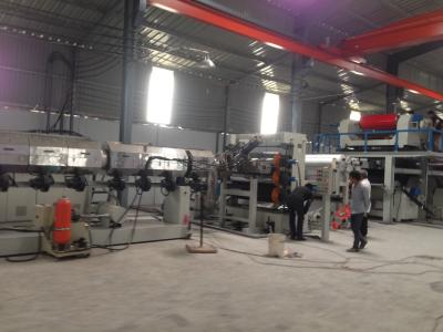 China 220V Aluminum Composite Panel Production Line Single Screw ACP Sheet Machine for sale