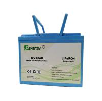 China Rechargeable 12V Lithium Battery Pack 60AH Deep Cycle for sale