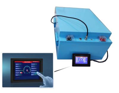 China 48V 230Ah Lithium Iron Phosphate Battery With LCD Screen Electric Boat Battery for sale