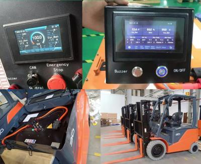 China UL EMC Forklift Lithium Battery Pack System 80V 840AH With BMS Fast Charging For Toyota Heli Linde Electric forklift With High Quality To Replace Lead Acid Battery for sale