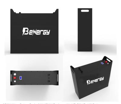 China Benergy Fast Charging Forklift Lithium Battery 24V 600AH With Customize External Dispaly For Forklift Scissor Lift Stapler Truck To Replace  Lead Acid Battery for sale