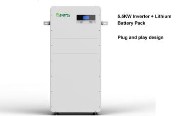 China LiFePO4 Solar Battery System For Household All-In-One Plug-and-Play Energy Storage System 10KWH With Inverter for sale